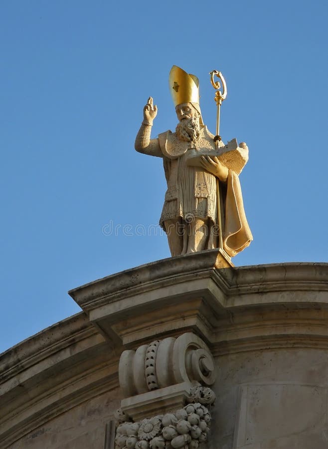 St Blasius - Dubrovnik stock photo. Image of blasius - 28912668