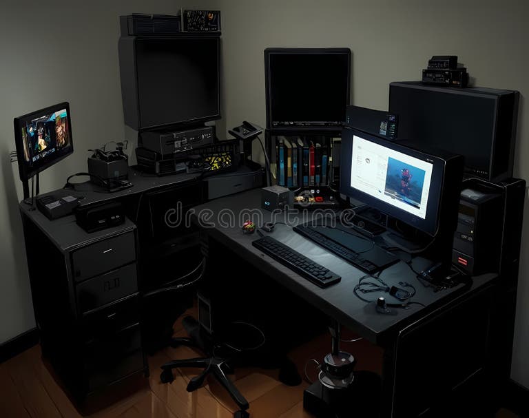 Modern Pc Setup Stock Illustrations – 4,663 Modern Pc Setup Stock ...