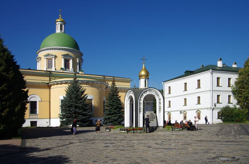 St. Daniel Monastery in Moscow Editorial Image - Image of places ...