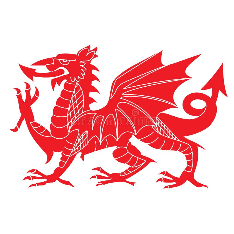Welsh Dragon Stock Illustrations – 1,257 Welsh Dragon Stock ...