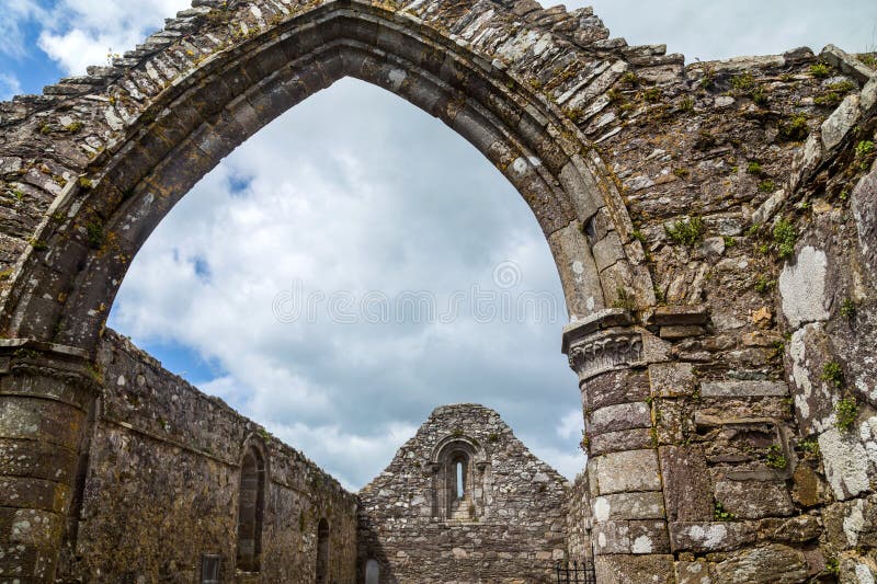 The St Declan s Monastery stock photo. Image of touristic - 307510940