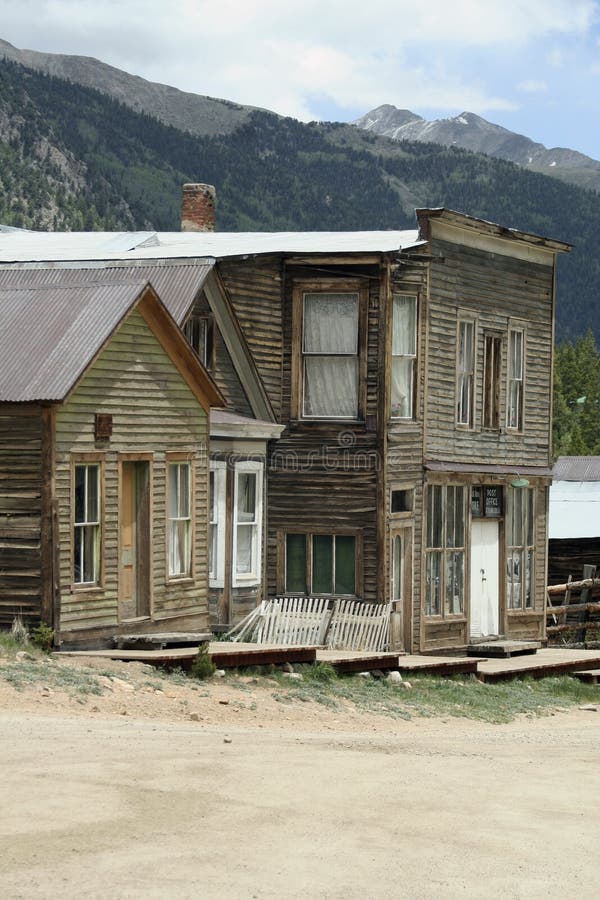 St. Elmo Ghost Town stock image. Image of elmo, buildings - 14959565