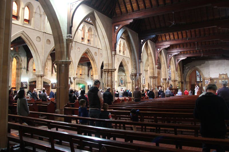 St Francis Xavier Cathedral in Adelaide - Australia Editorial ...