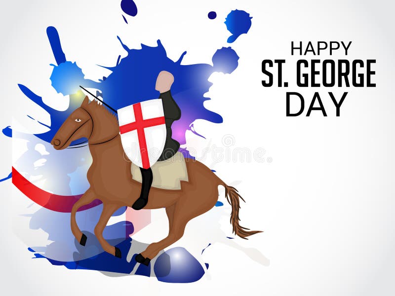St. George Day stock illustration. Illustration of banner - 90266231