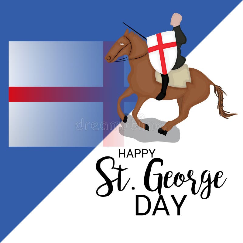 St. George Day stock illustration. Illustration of symbol - 90266467