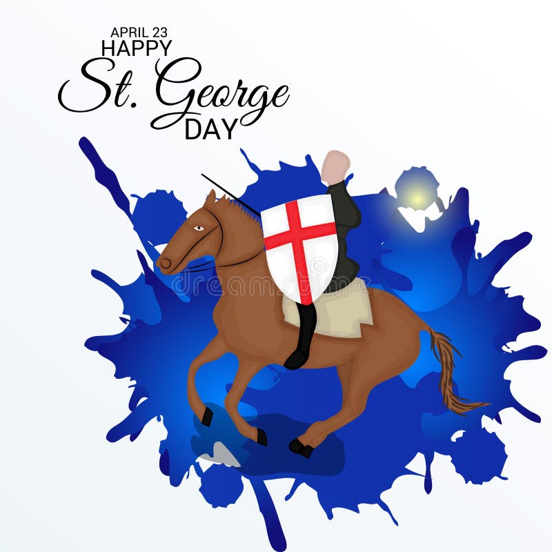 St. George Day stock illustration. Illustration of georges - 90266550