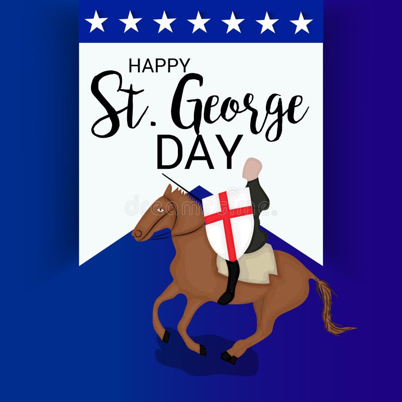 St. George Day stock illustration. Illustration of nation - 90266586