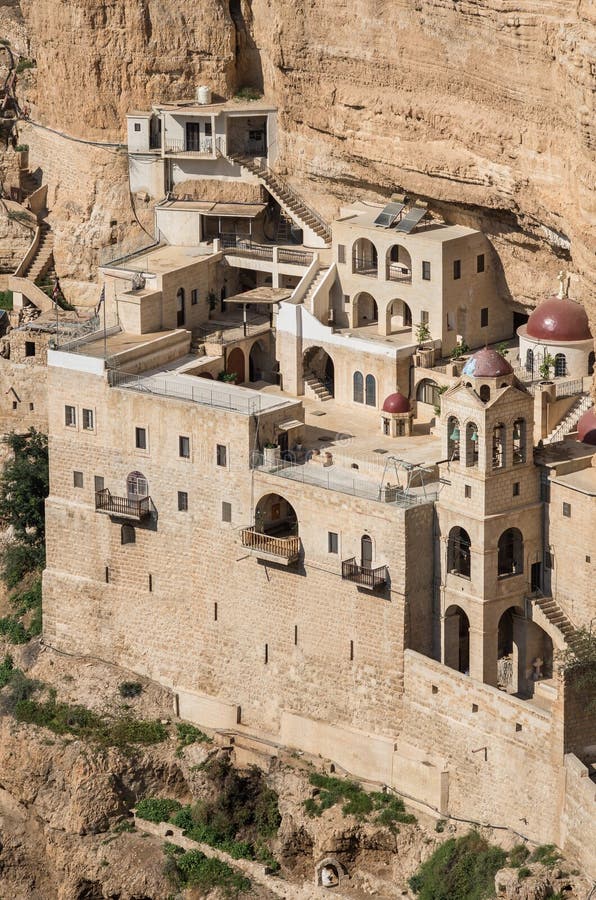 St George Monastery, West Bank, Israel Stock Photo - Image of israel ...