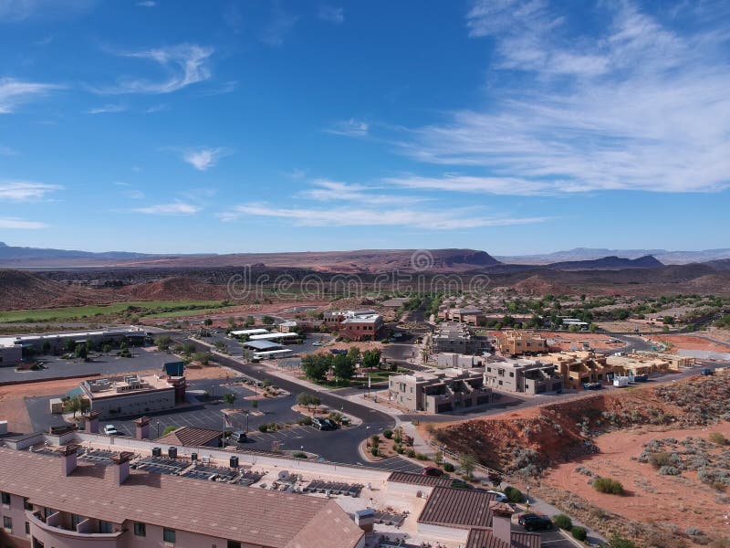 St george at Utah stock photo. Image of america, blue - 140918826