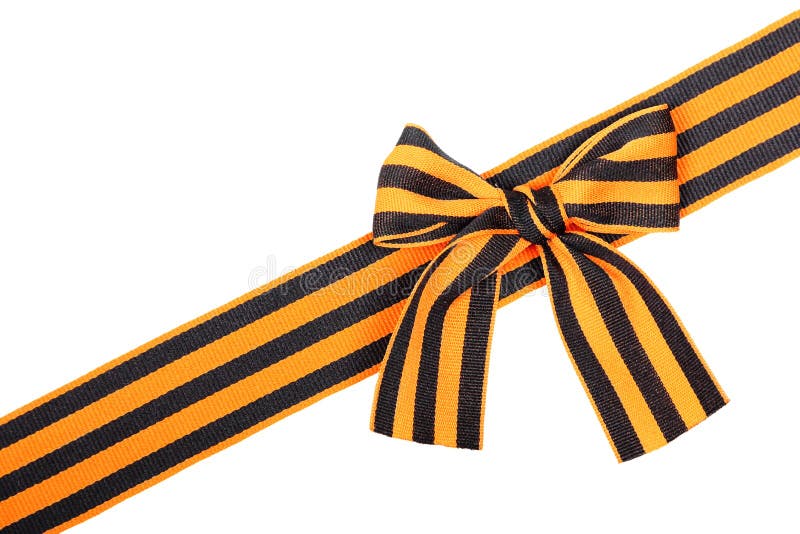 St. George ribbon stock image. Image of white, vintage - 51340263