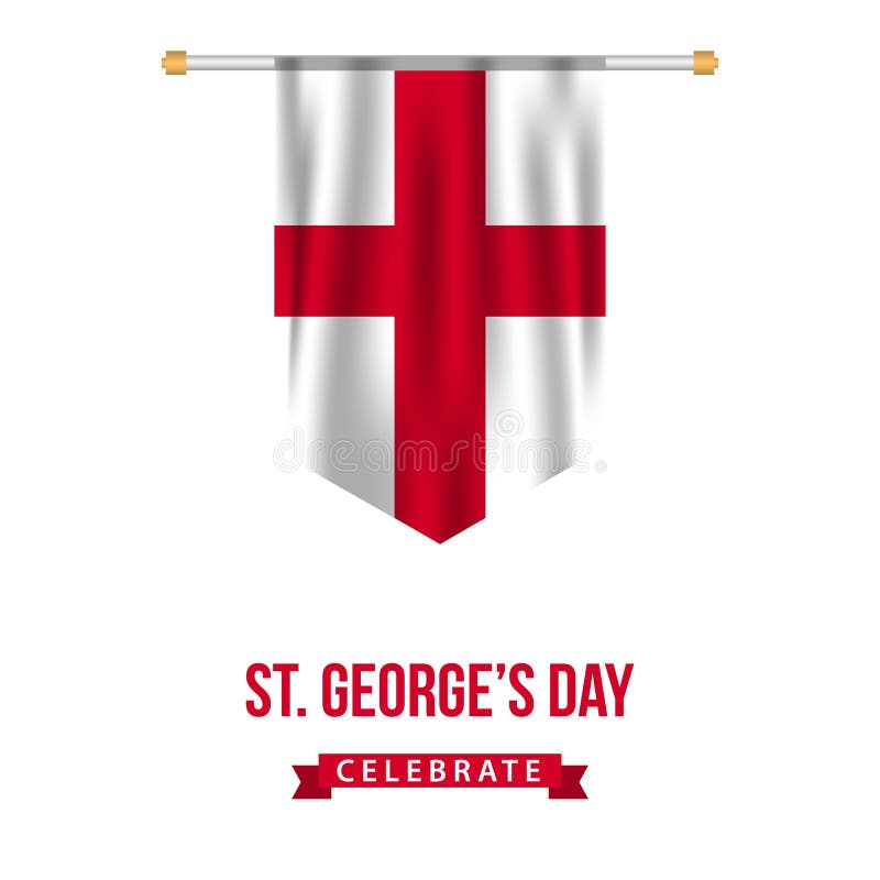 ST George S Day Vector Design Illustration Stock Vector - Illustration ...