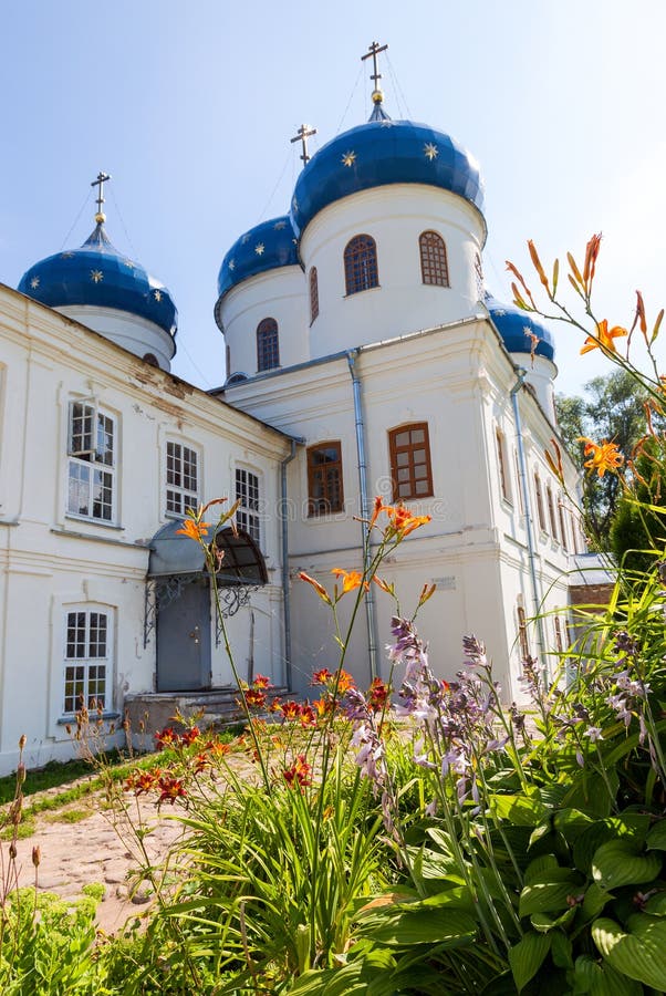 St. George S Monastery in Novgorod, Russia Stock Image - Image of ...