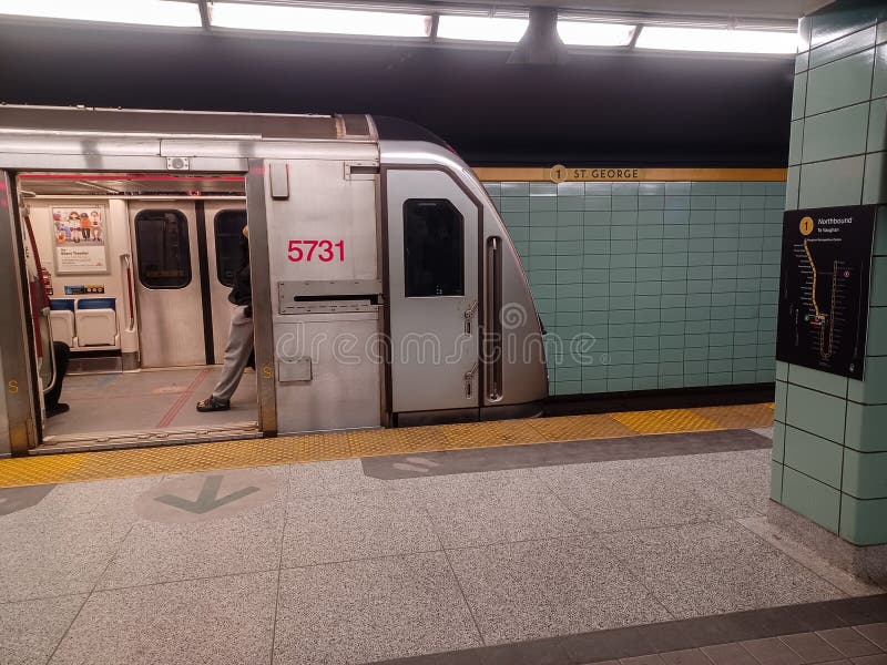 St. George Station View in Toronto Editorial Photography - Image of ...