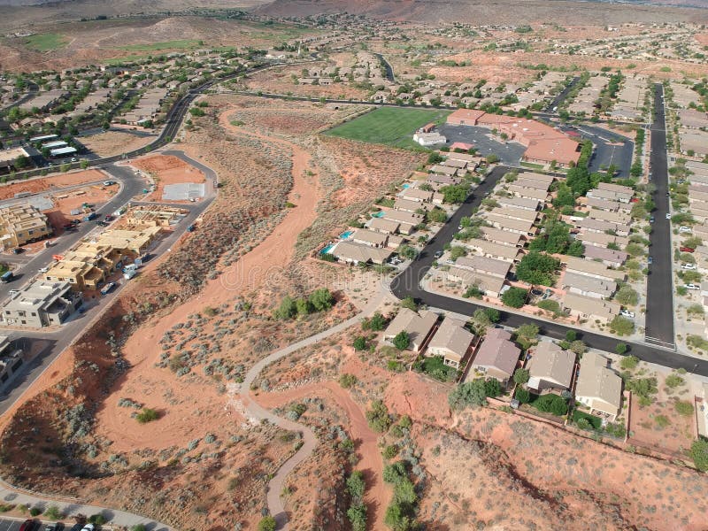 St george at Utah stock image. Image of nature, back - 140919633