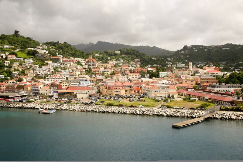 St. Georges, Grenada editorial image. Image of blue, caribbean - 27761710