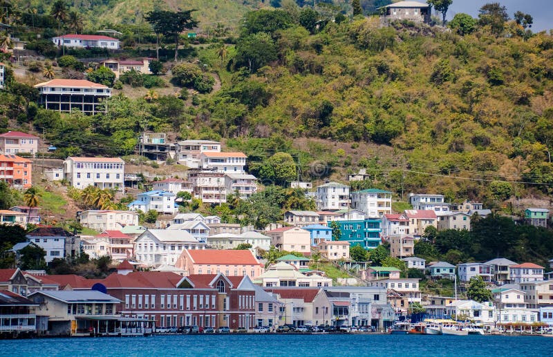 Grenada at night stock image. Image of travel, grenada - 8217595