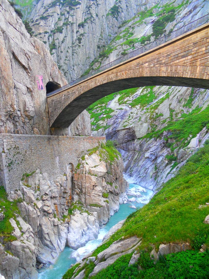 St. Gotthard Pass stock image. Image of swiss, place - 49513481