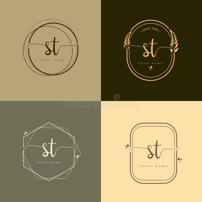 St Initials Stock Illustrations – 381 St Initials Stock Illustrations ...