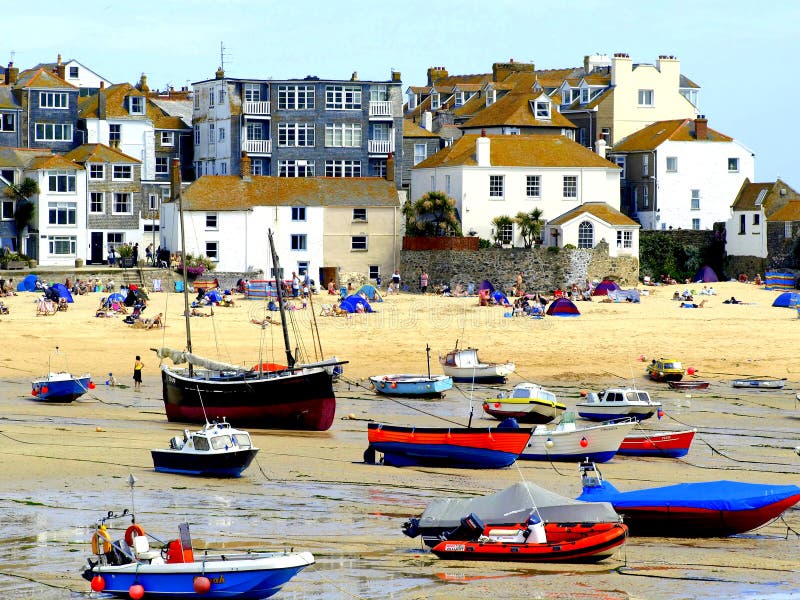 The Wharf, St. Ives, Cornwall, UK Editorial Stock Image - Image of ...