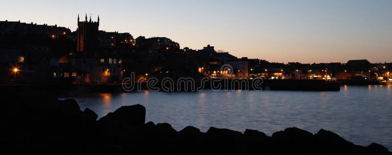 St Ives, at sunset stock photo. Image of sunset, sand - 27629710