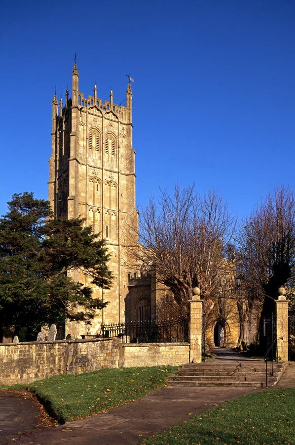 St. James Church, Chipping Campden, England. Stock Image - Image of ...