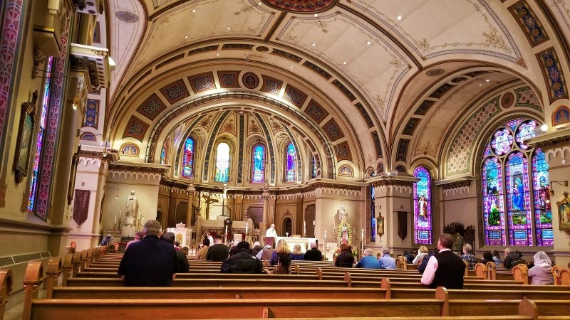 St. John Catholic Cathedral in Boise, Idaho Editorial Stock Photo ...