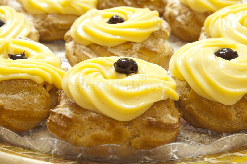 St. Joseph cake stock image. Image of italian, neapolitan - 18948967