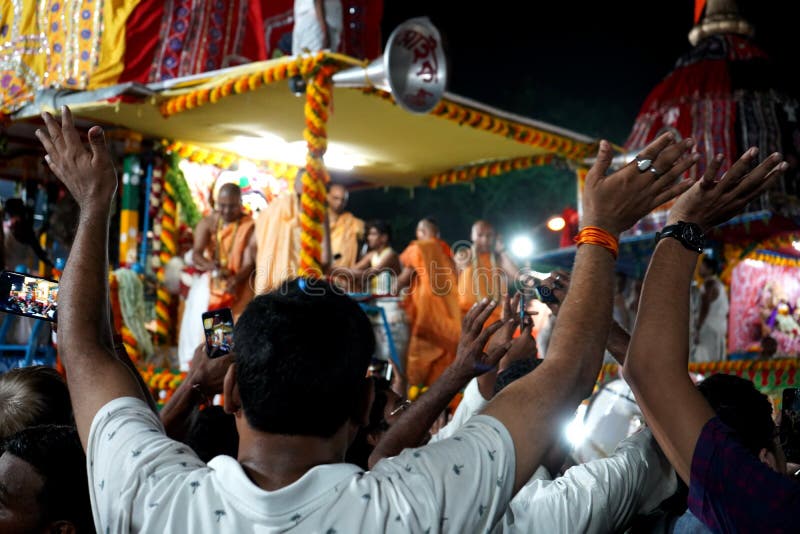1st July 2022 Kolkata West Bengal India Loves Towards Jagannath