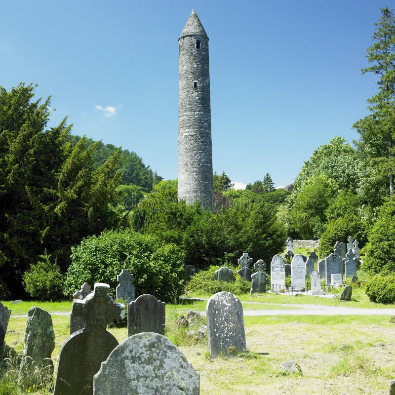 St. Kevin s Monastery stock image. Image of history, europe - 17237325