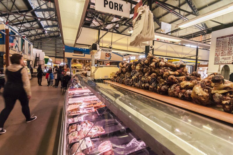 St Lawrence Market - Downtown Toronto Canada Editorial Image - Image of ...