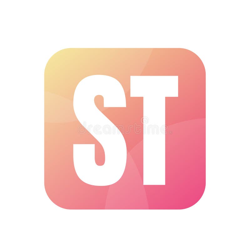 St Letter Logo Design Stock Illustrations – 1,828 St Letter Logo Design ...