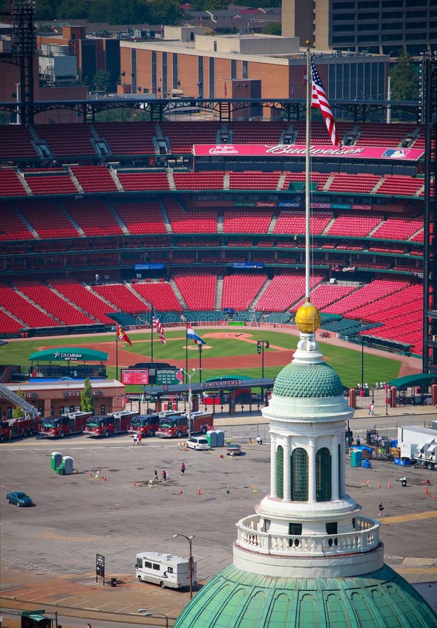 St. Louis baseball editorial stock photo. Image of base - 20542703