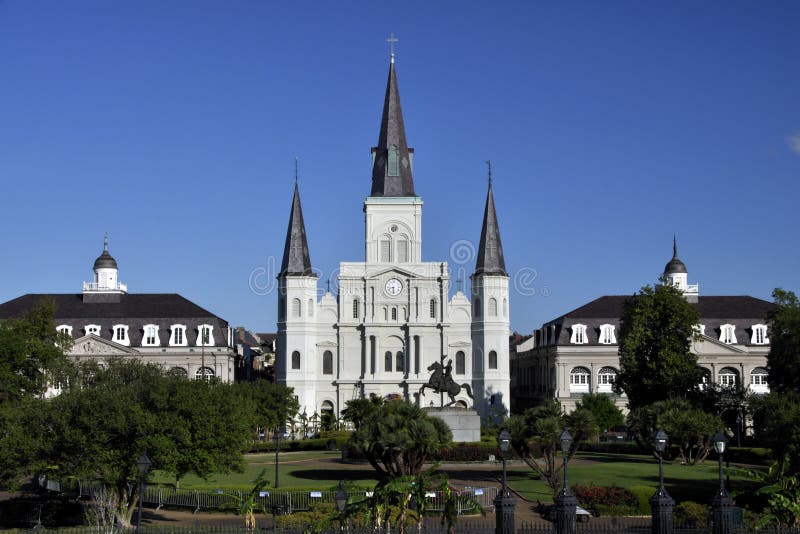 St. Louis Cathedral stock image. Image of landmark, architecture - 19311395