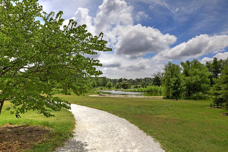 St. Louis Forest Park stock image. Image of saint, green - 96039607