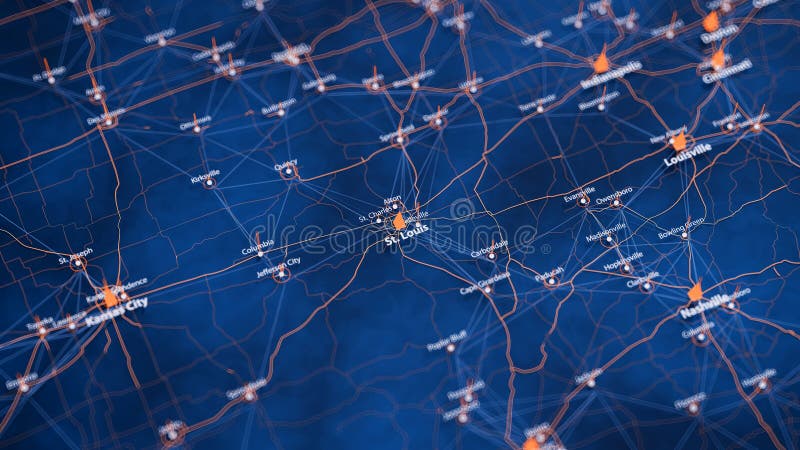 St Louis Location Map Stock Photos - Free & Royalty-Free Stock Photos ...