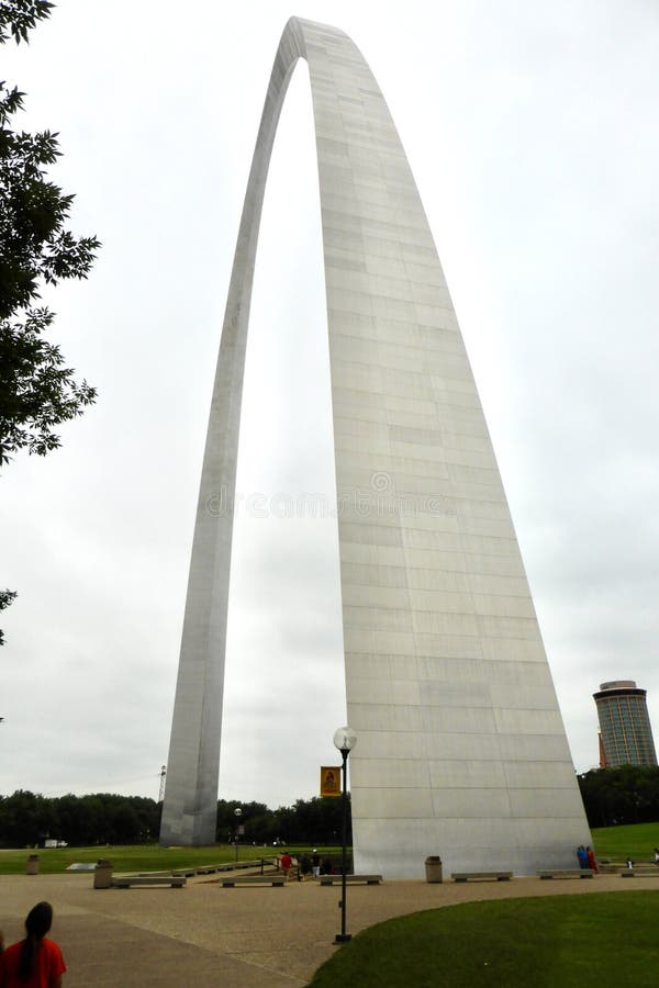 The Gateway Arch. St. Louis, MO, USA. June 5, 2014. Editorial Image ...