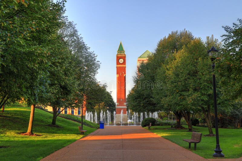 St. Louis University stock image. Image of historic, brick - 98371379