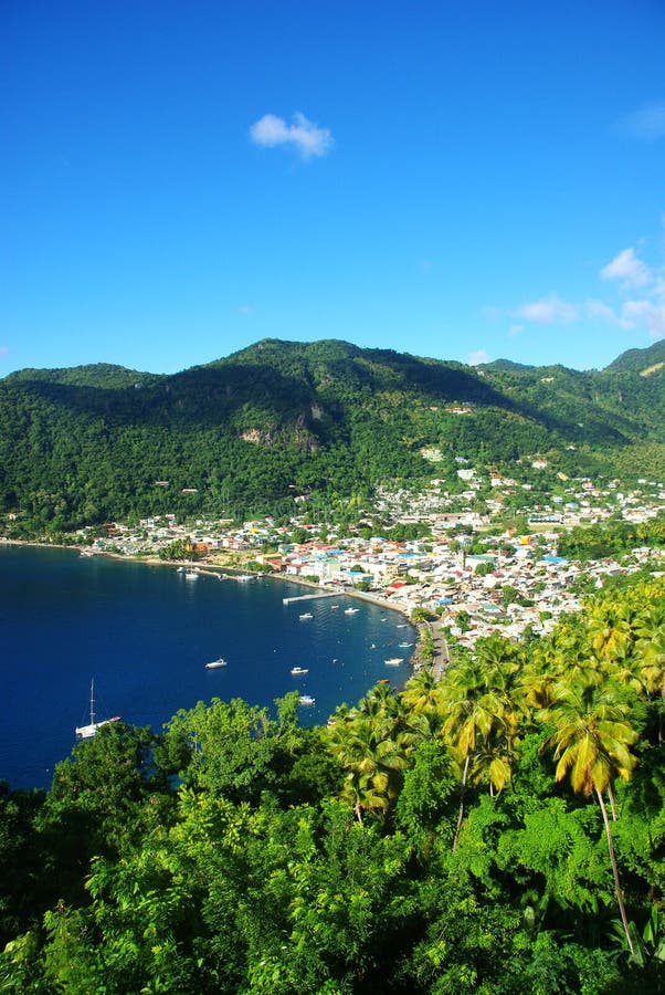 Dominica landscape stock photo. Image of vacation, colorful - 8217558