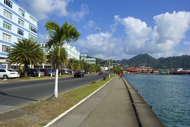 St Lucia, Caribbean editorial stock image. Image of seafront - 50246579