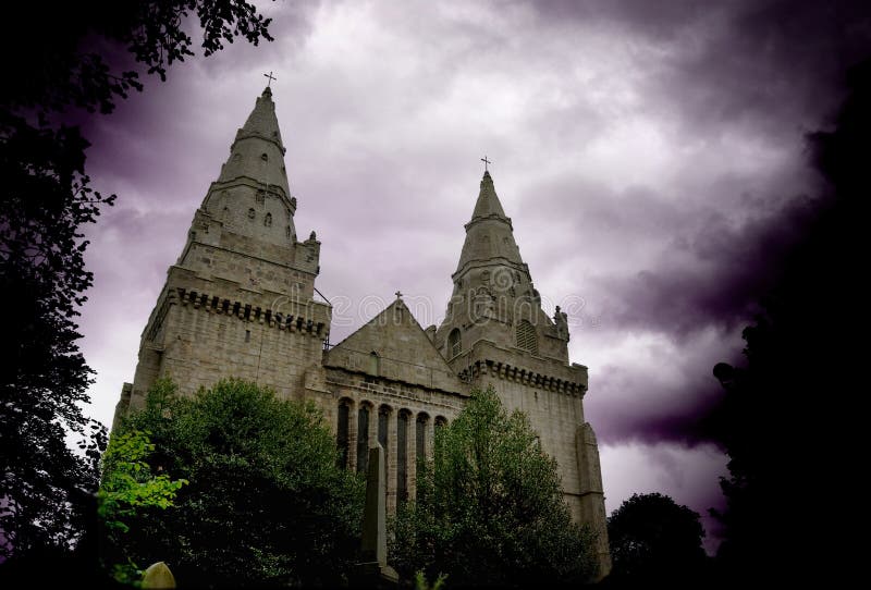 St Machar s Cathedral stock image. Image of granite, imposing - 10398337