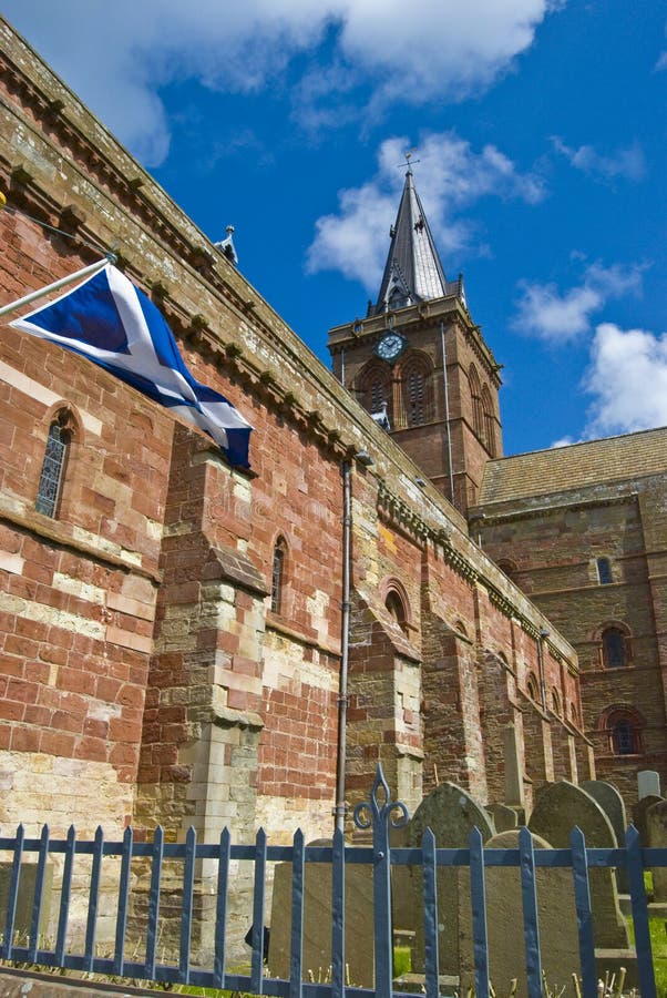 St Magnus Cathedral stock image. Image of christian, tower - 7105435
