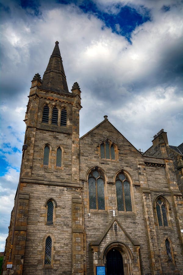 St. Margareth Catholic Church, Edinburgh, Scotland Stock Image - Image ...