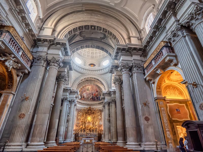 St Maria in Portico Basilica in Rome Editorial Stock Image - Image of ...