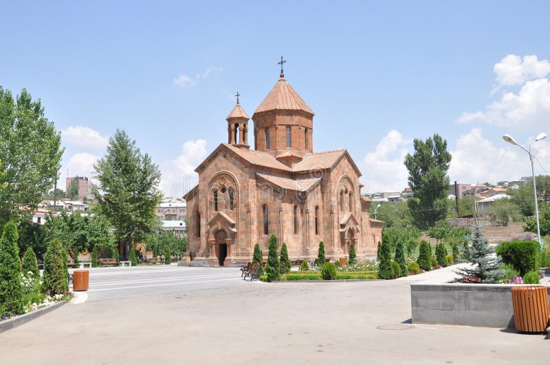 St. Mariam Church stock photo. Image of tree, saint, mariam - 56234568