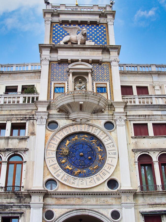 Saint Mark`s Clock, Venice, Italy Stock Photo - Image of square, italy ... Saint Mark`s Clock, Venice, Italy Stock Photo - Image of square, italy ...