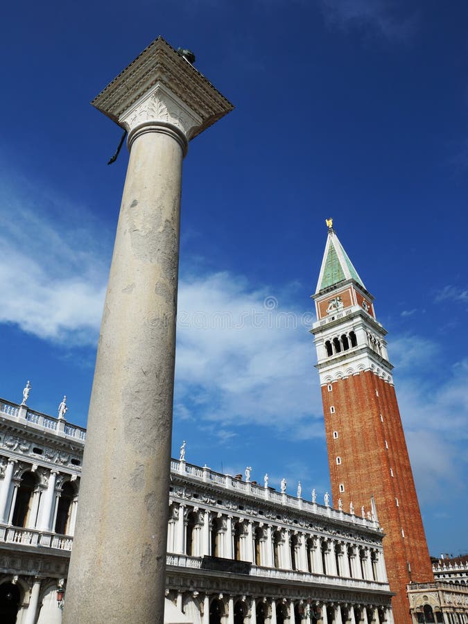 St. Mark S Bell Tower, Venice Stock Photo - Image of grand, cityscape ...