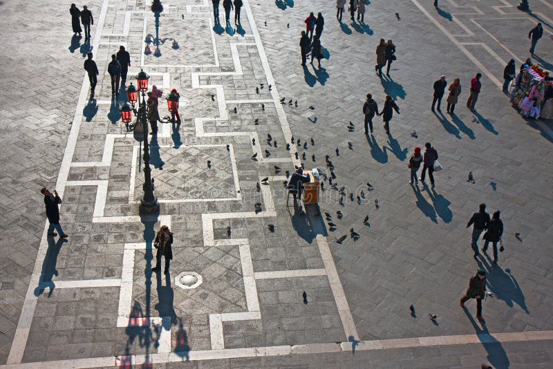 St. Mark Square, View from Above Editorial Photography - Image of ...