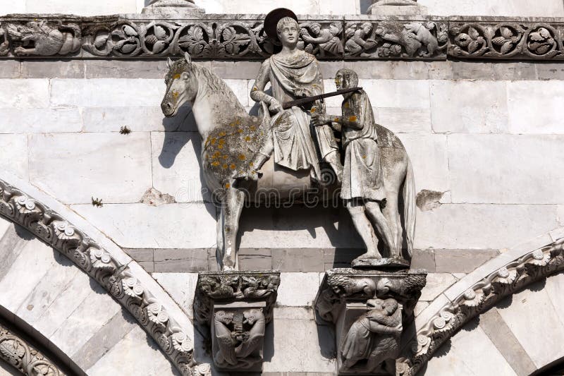 St. Martin on horseback stock photo. Image of landmark - 26834680