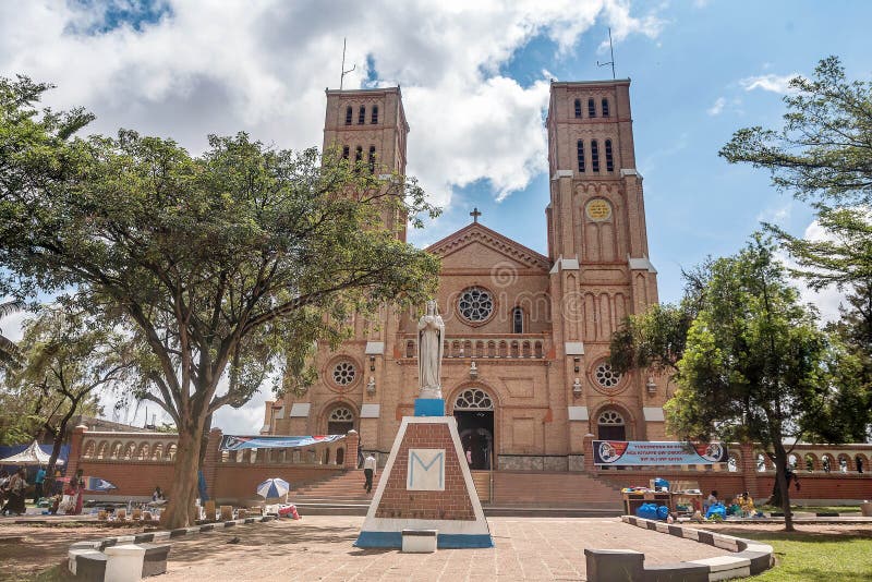 St. Mary S Catholic Cathedral on Rubaga Hill, Kampala, Uganda Editorial ...