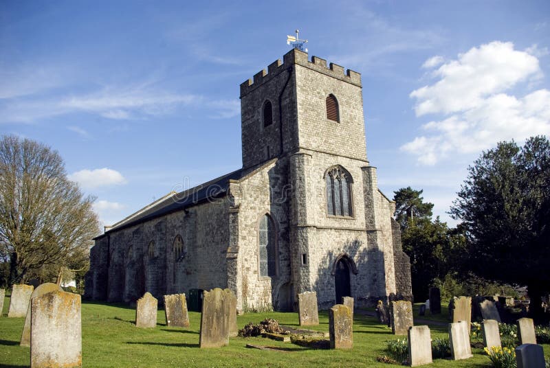 St Cubert S Church ~ Cubert, Cornwall Stock Image - Image of cornwall ...